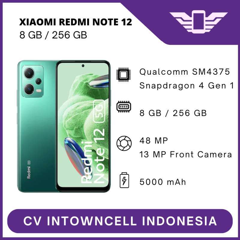 Jual Xiaomi Redmi Note 12 8/256 GB [Garansi Resmi] [PROMO] di Seller CV ...