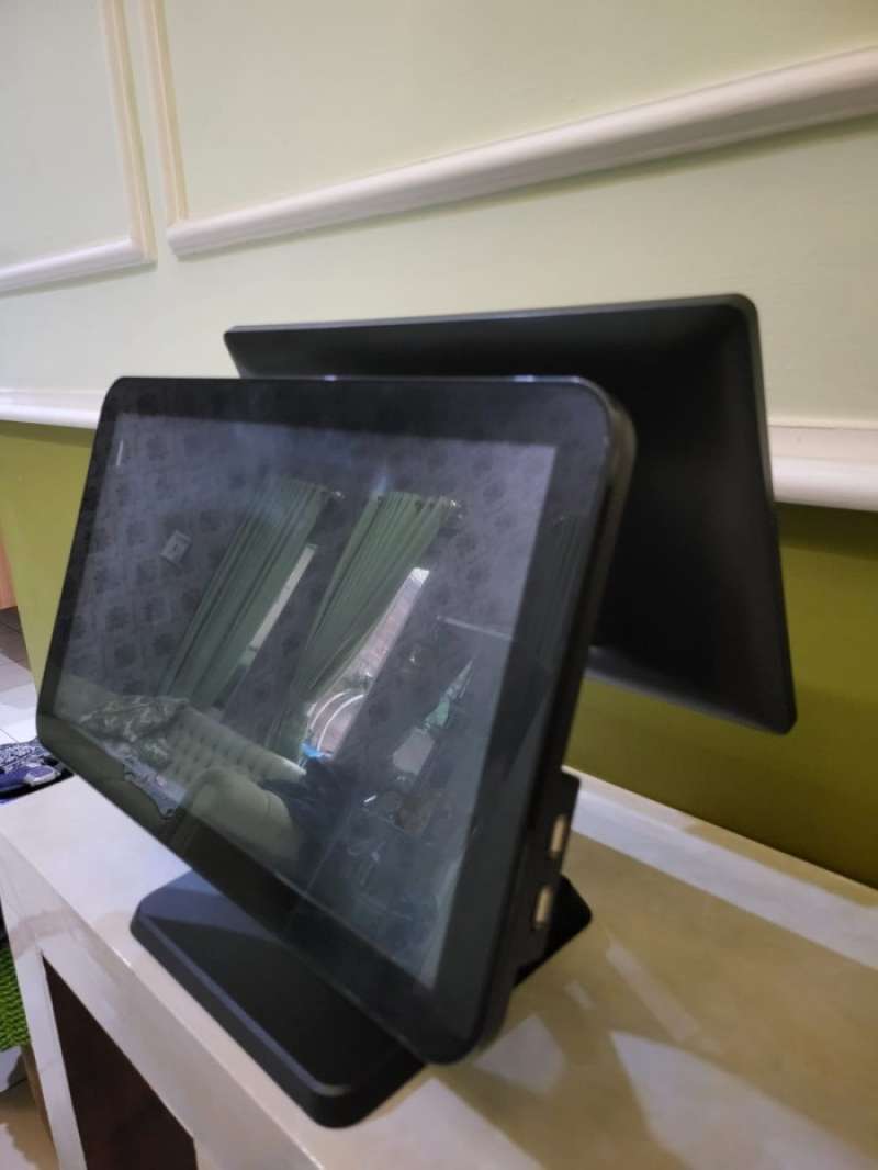 Jual New Posdows Kasir All In One Iware X1 Dual Monitor Touch Screen 15 ...