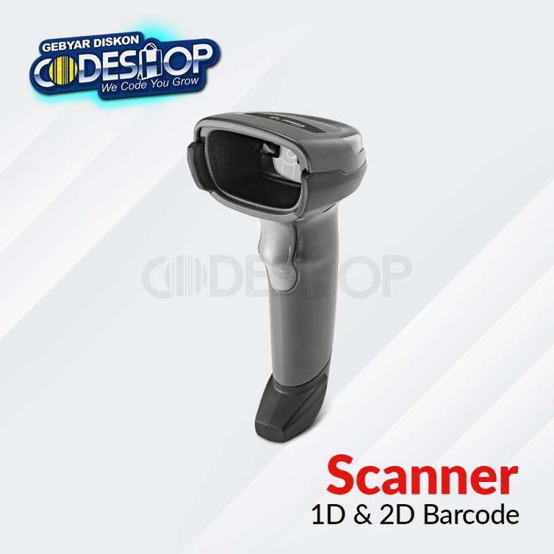 Jual Zebra Ds2208 Scanner Barcode 1d 2d Imager Handheld Auto Scan Sense ...
