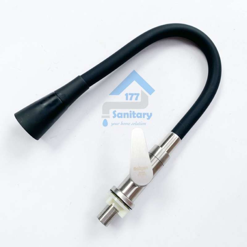 Promo Kran ANgsa Flexible HITAM Stainless 304 MEJA Soligen 505- Keran ...