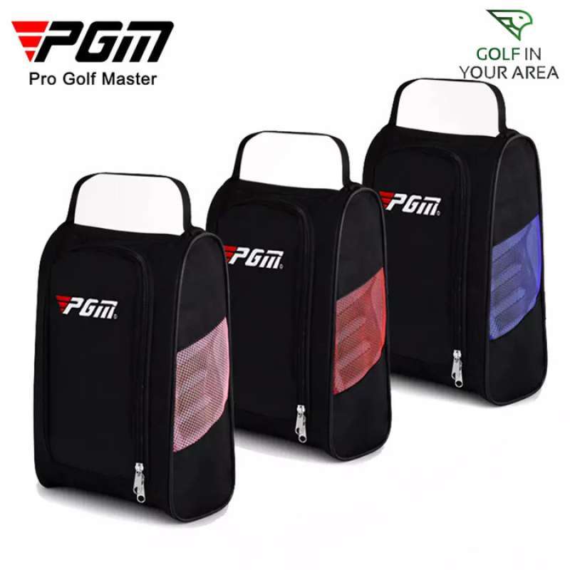 Promo PGM GOLF MINI SHOE BAG NYLON SUPER PORTABLE TAS SEPATU GOLF PGM ...