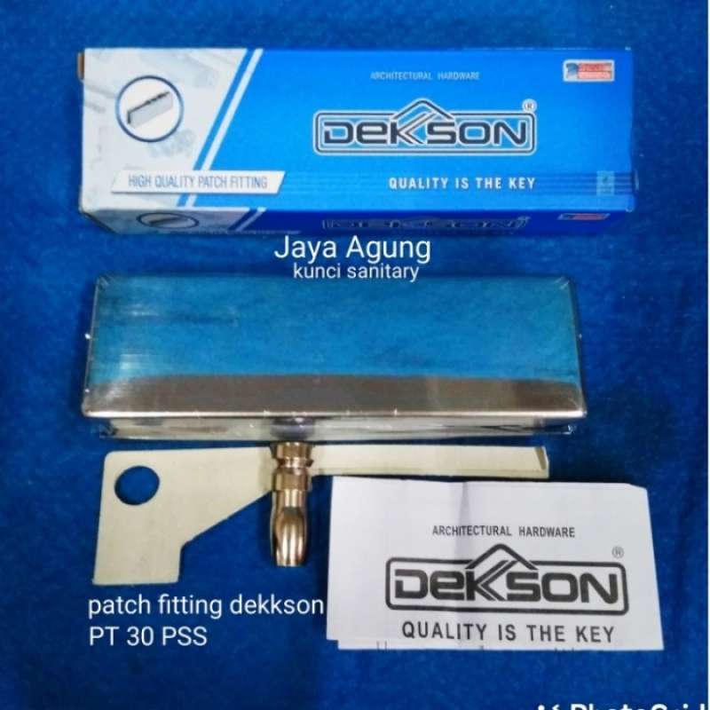 Promo Patch Fitting Dekson Jepitan Pintu Kaca Atas Top Pivot PT 30 ...