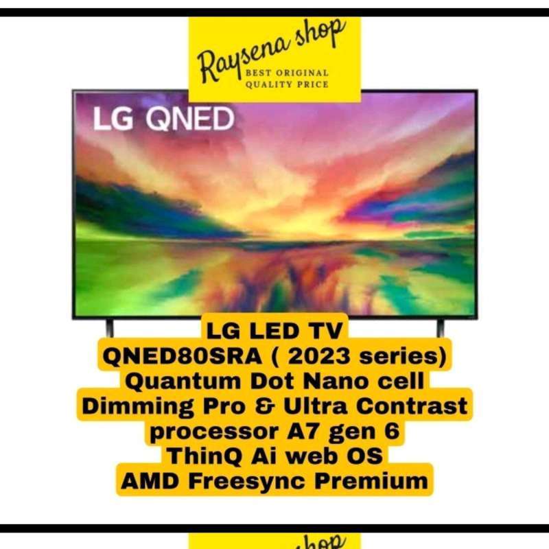 Jual LG 75QNED80 / 75QNED80SRA 4K SMART TV QUANTUM NANO CELL TV 75 inch di Seller Raysena shop ...