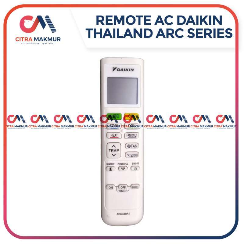 Remote Ac Daikin Arc480 A35 🔥 Garansi Resmi & Harga Terbaru 2025