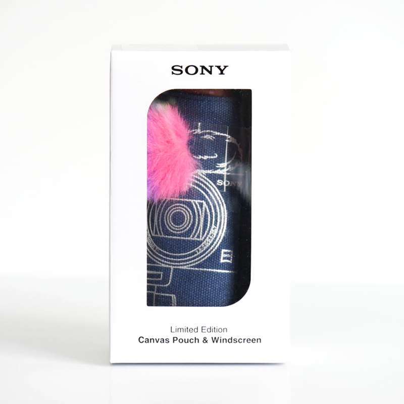 Promo Jpc Kemang Sony Canvas Pouch & Windscreen Wind Screen Shield ...