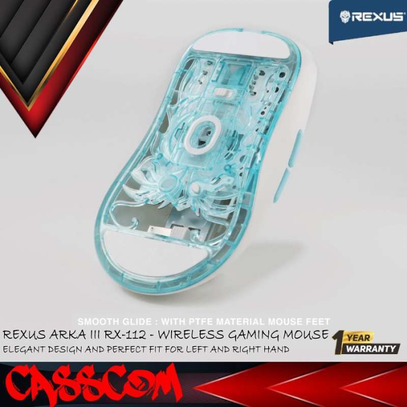 Jual Rexus Arka Iii Rx-112 Wireless Wired Ultra Lightweight Gaming ...