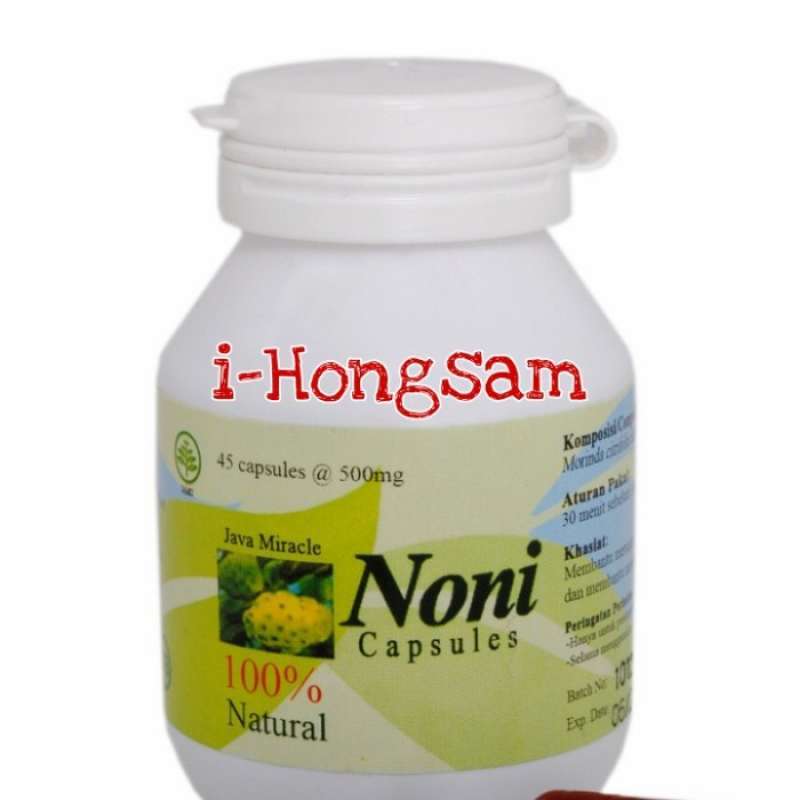 Promo Java Miracle Noni Capsules 45capsules Diskon 23% Di Seller Himaga ...