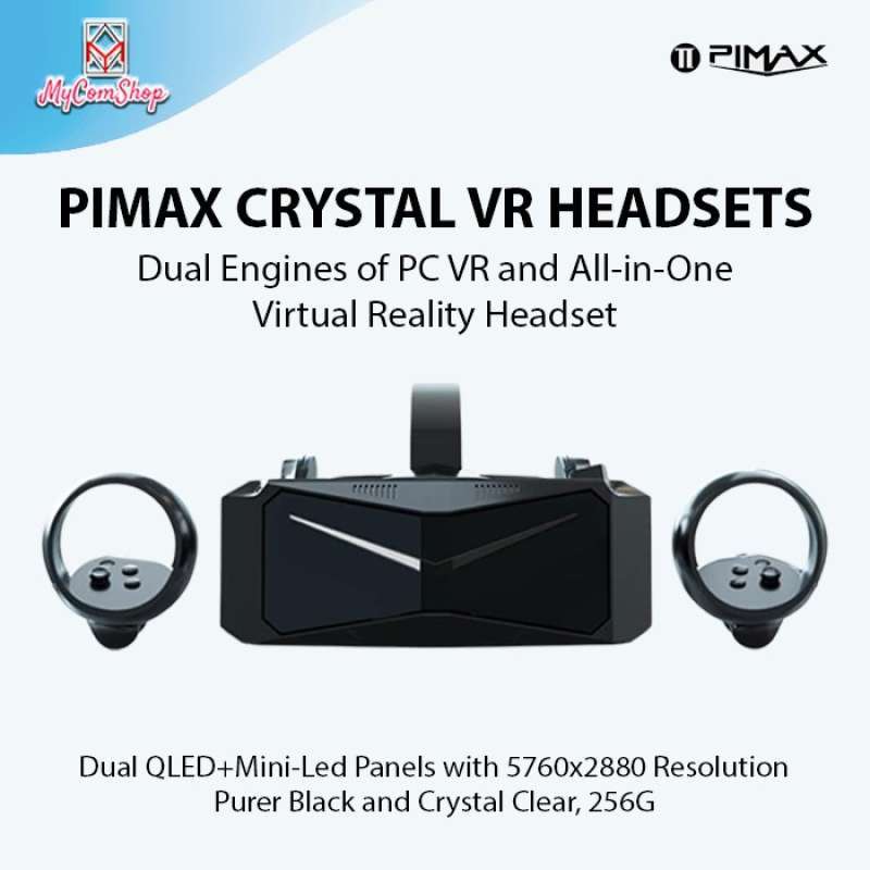 Jual Pimax Crystal Vr Dual Engine Of Pc Vr All-in-one Dual Qled+mini ...