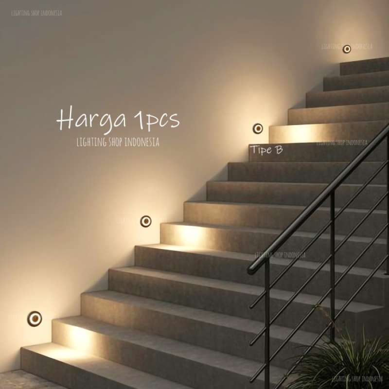 Promo Lampu lantai tangga taman led 5w cree ip65 tanam waterproof ...