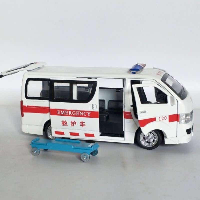 Promo Skala 132 Toyota Hiace Miniatur Diecast Mobil Die Cast Mainan Diorama Hiace Biru Diskon