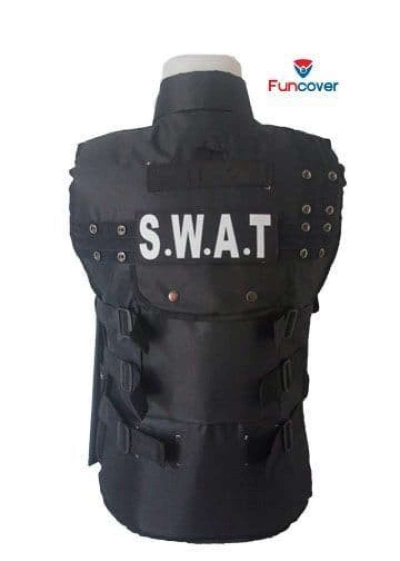 Jual Rompi / Vest / Body Protector Swat Turn Back Crime Hitam ...