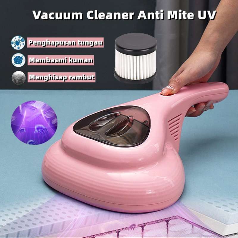 Jual Electric Cordless UV Dust Mite Vacum Cleaner 12000Pa Penyedot Debu ...