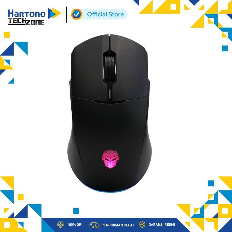 Jual Rexus Gaming Wireless Mouse RX-107 Black Series RX-107BK di Seller ...