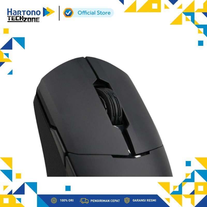 Jual Rexus Gaming Wireless Mouse RX-107 Black Series RX-107BK di Seller ...