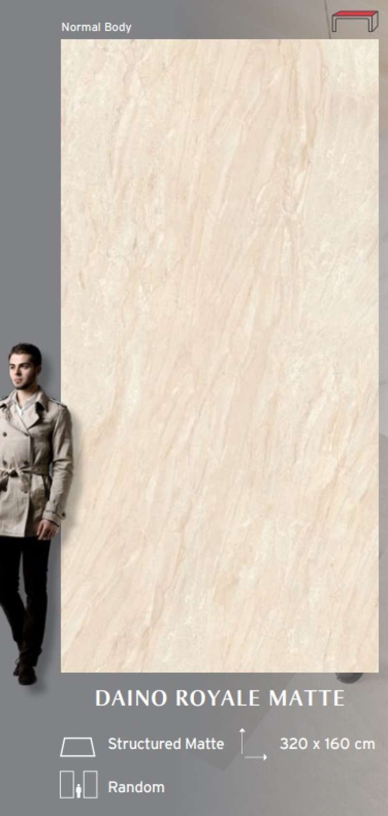 Jual Quadra Granite Daino Royale Matte Uk 320x160 Di Seller Inteq ...