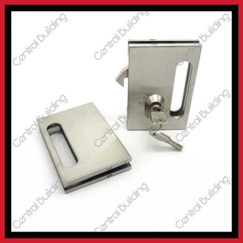 Promo KUNCI PINTU SLIDING KACA KACA/KUNCI KACA PINTU SLEDING/GESER Diskon 33% di Seller ...