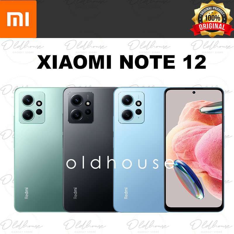 Jual Xiaomi Redmi Note 12 8/256 Gb Garansi Resmi - 8/256 Grey Di Seller ...