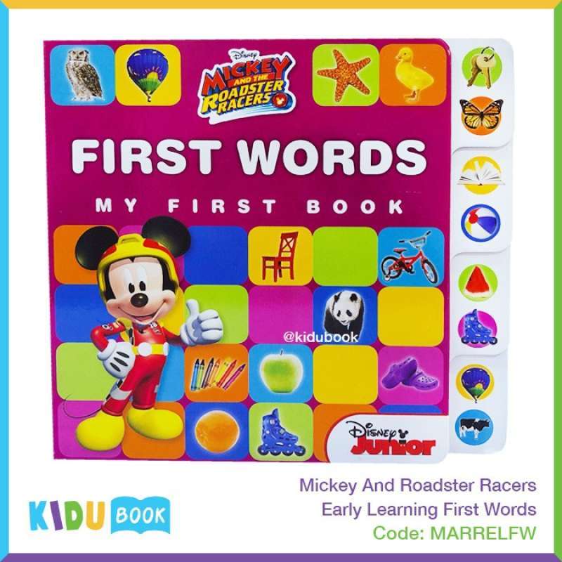 Promo Buku Anak Mickey And Roadster Racers Early Learning First Words ...