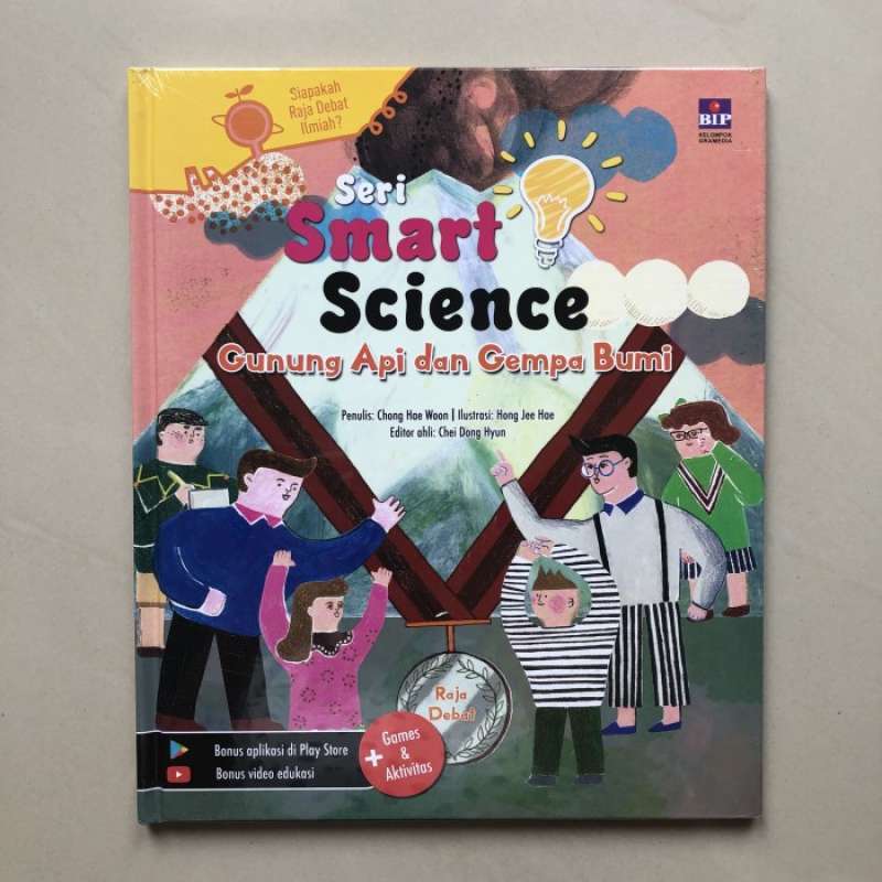 Promo Seri Smart Science buku pengetahuan bergambar hardcover untuk anak - Gunung api Diskon 31% ...