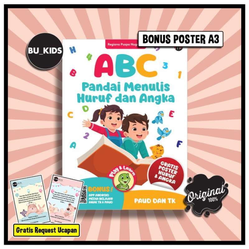 Promo BUKU ANAK TK PAUD - ABC PANDAI MENULIS HURUF DAN ANGKA Diskon 30% ...