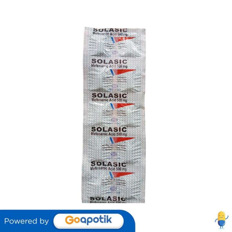 Jual SOLASIC 500 MG STRIP 10 KAPLET di Seller Apotek Indra - Bintara ...