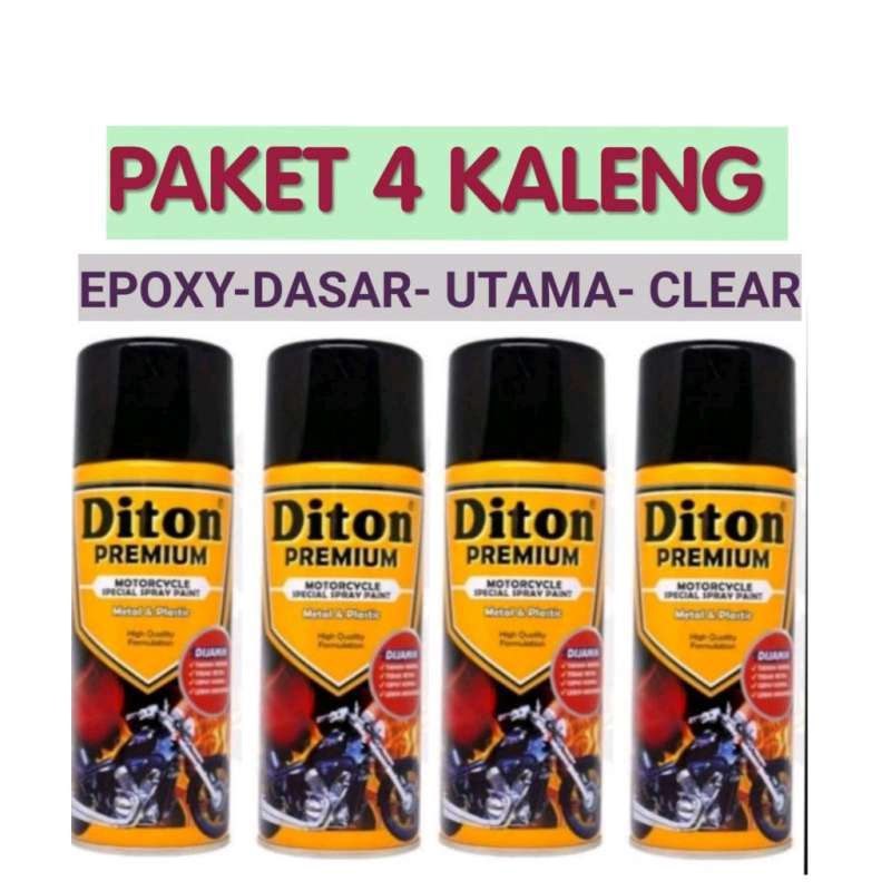 Jual C. Paket 4 Kaleng Diton Premium Lembayung Unggu Lembayung Biru ...