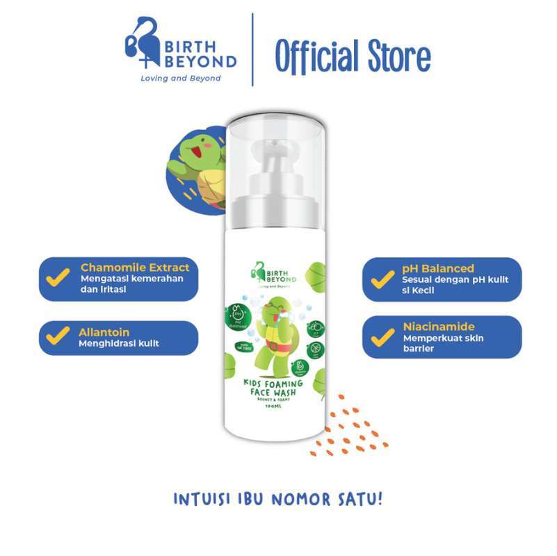 Jual Birth Beyond Kids Foaming Face Wash 100ml - Sabun Cuci Wajah Anak ...