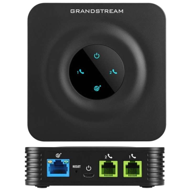 Promo GrandStream HT802 Analog Telephone Adapter 2 FXS, 1 FastEthernet ...