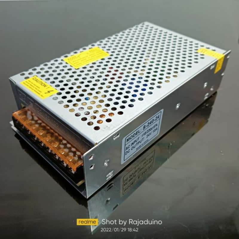 Promo Power Supply 24v 10a Switching Psu Smps Adaptor Led Cctv Cnc Stepper Diskon 23% Di Seller ...