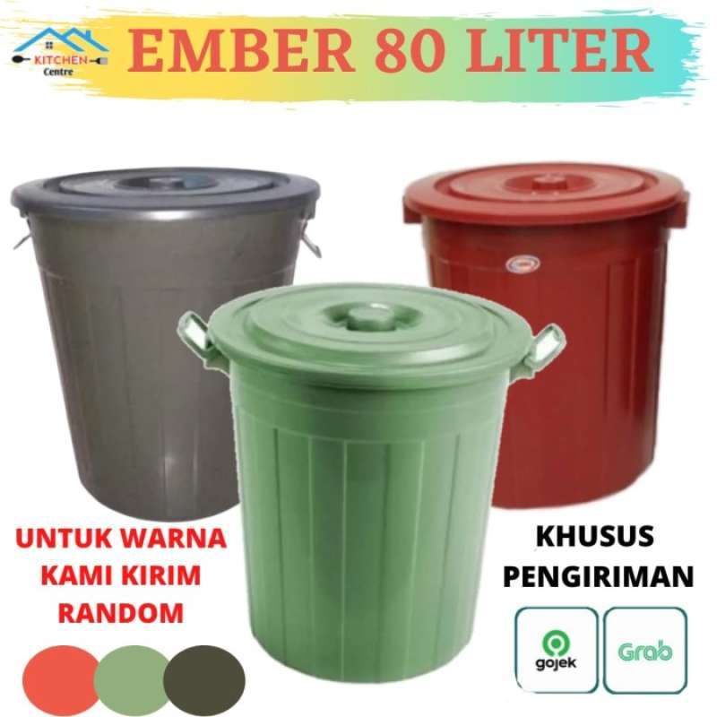 Promo Ember Plastik Besar Ember Plastik Jumbo Ember 80 Liter Ember ...