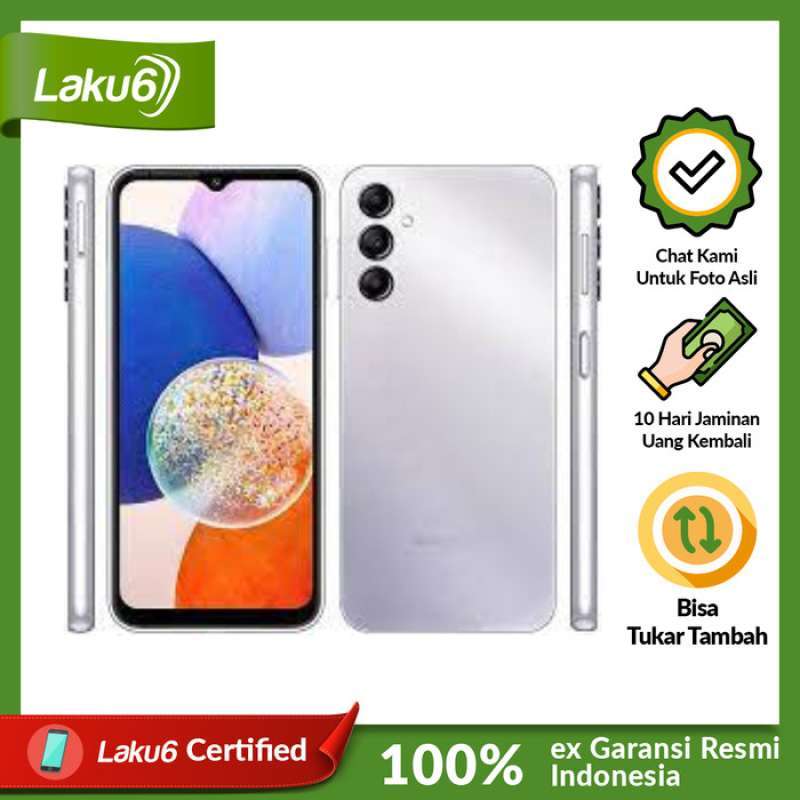 Jual Samsung Galaxy A14 5G 6GB/128GB ex Resmi Indo, Grade Mulus, Box/No ...