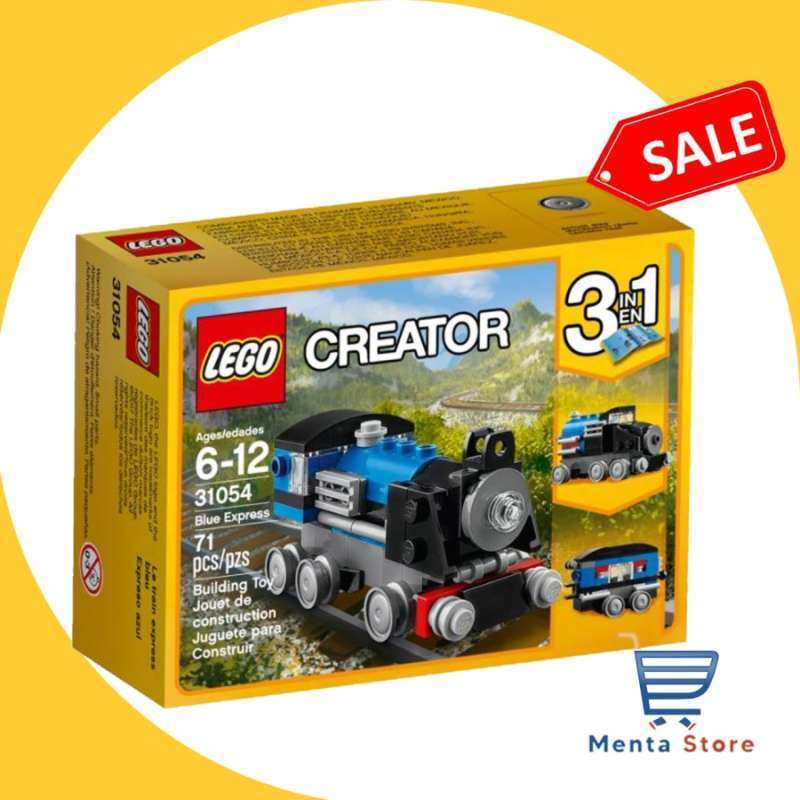 Promo LEGO Creator # 31054 Blue Express Locomotive Classic Tank Design ...