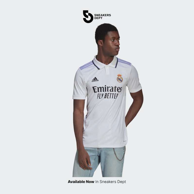 Promo Jersey Bola Adidas Real Madrid 22/23 Home Jersey Hf0291 Original ...
