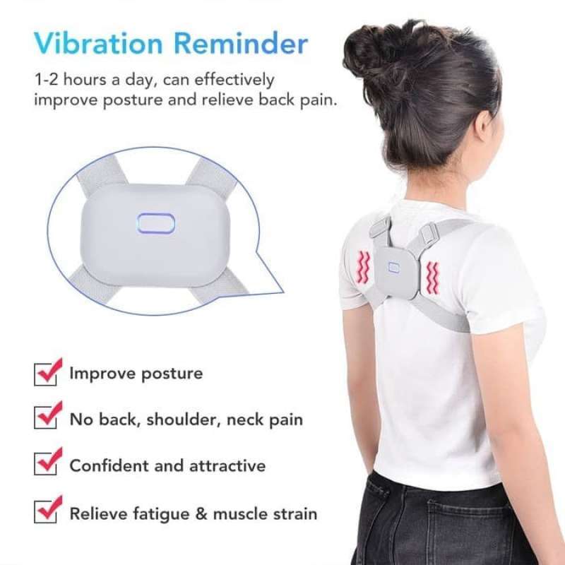 Promo Smart Posture Corrector Adjustable Vibration Back Posture ...