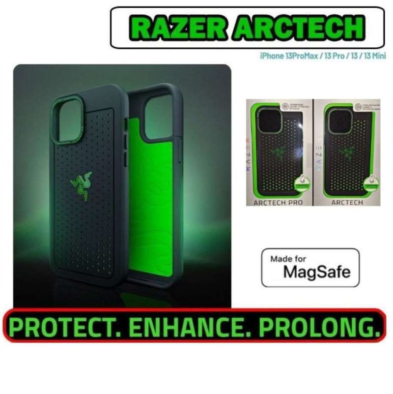Promo Case iPhone 13 Pro Max 13 Pro Razer Arctech Full Protection Casing Diskon 13% Di Seller ...