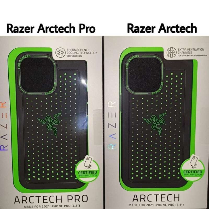 Promo Case iPhone 13 Pro Max 13 Pro Razer Arctech Full Protection ...
