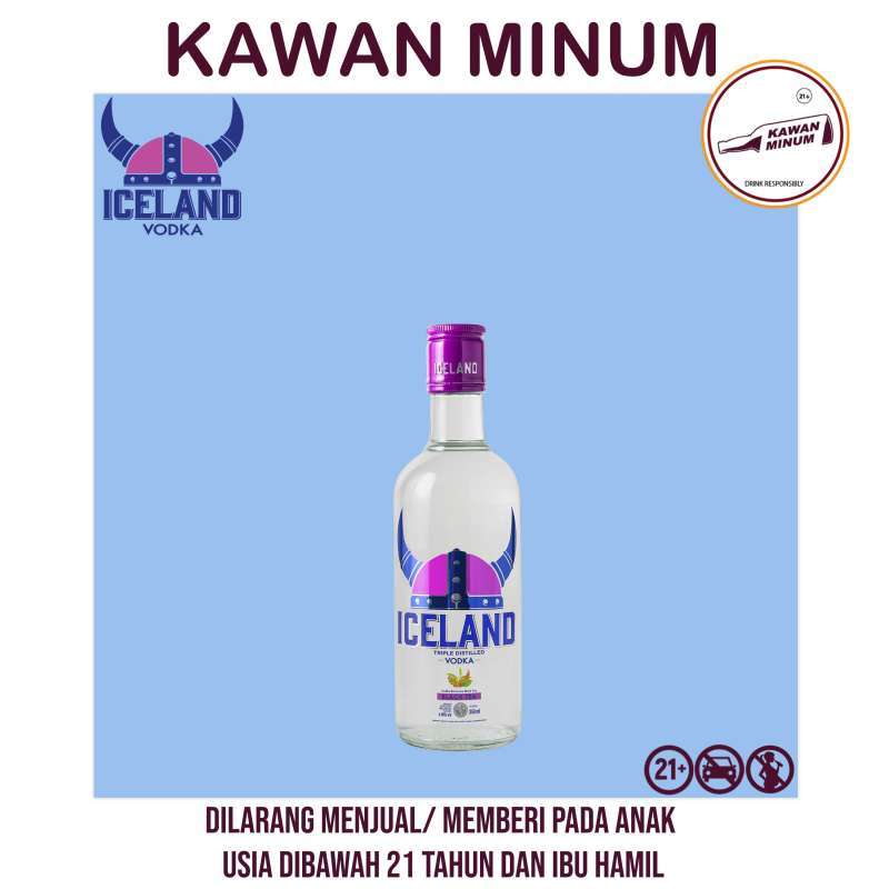 Jual Iceland Vodka Black Tea 350ml Di Seller Kawan Minum Official Store ...