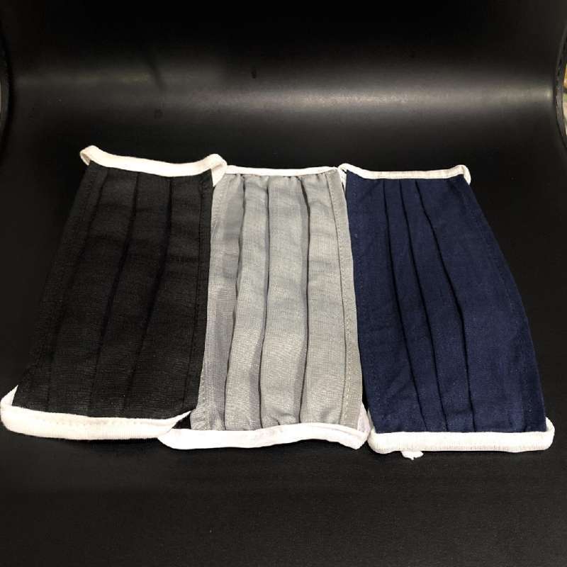 Jual MASKER KAIN WARNA NATURAL HITAM ABU NAVY TALI PANJANG di Seller ...