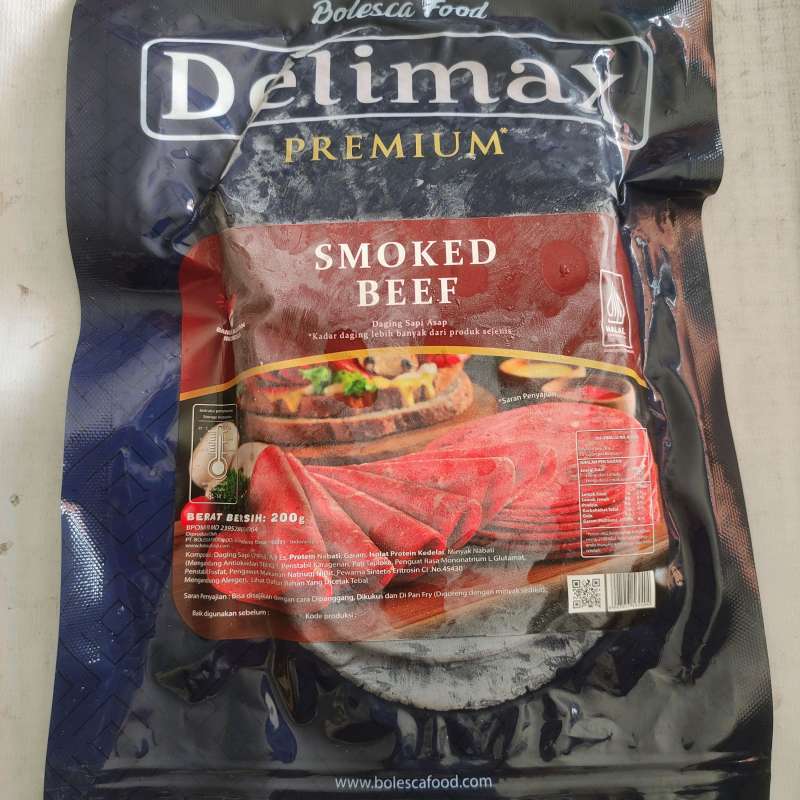 Jual Delimax Smoked Beef 200g di Seller Wahana Food - Kalideres, Kota ...