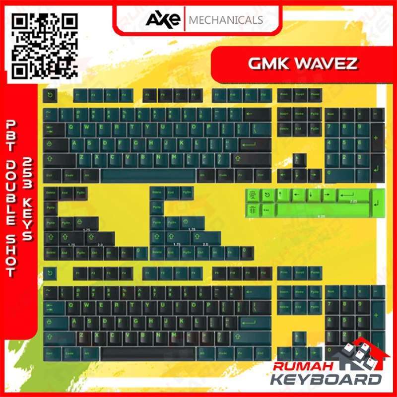Promo Keycap - Keycaps - Cherry - Gmk Wavez - Pbt - Dye Sub Diskon 23% Di Seller Alice Otoparts ...