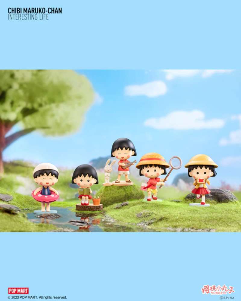 Jual Chibi Maruko Chan Interesting Life Pop Mart Confirmed You Choose ...