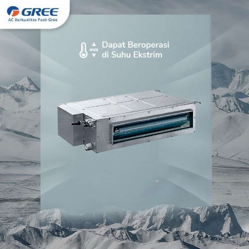 Promo Gree Guld50ps1/a-s Ac Split Duct Inverter 2 Pk 1 Phase Diskon 4% ...