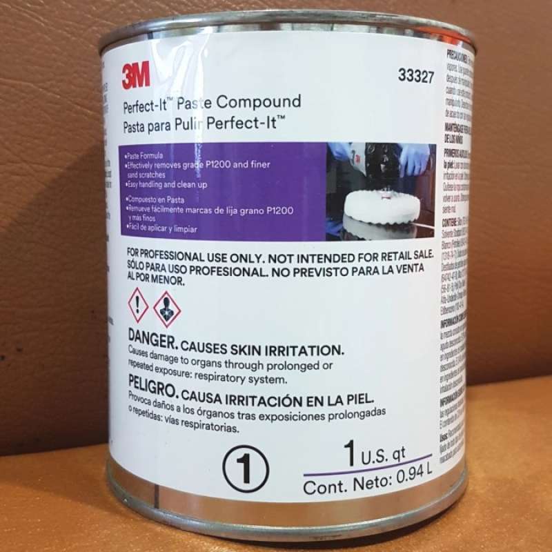 Promo 3m 33327 Perfect-it Paste Compound 1 Kaleng Diskon 33% Di Seller ...