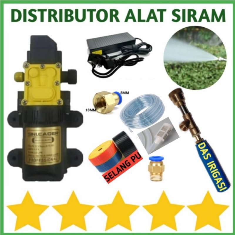 Promo Paket Steam Cuci Ac Motor Pompa Dc 12v Sprayer Gun Stick Alat ...