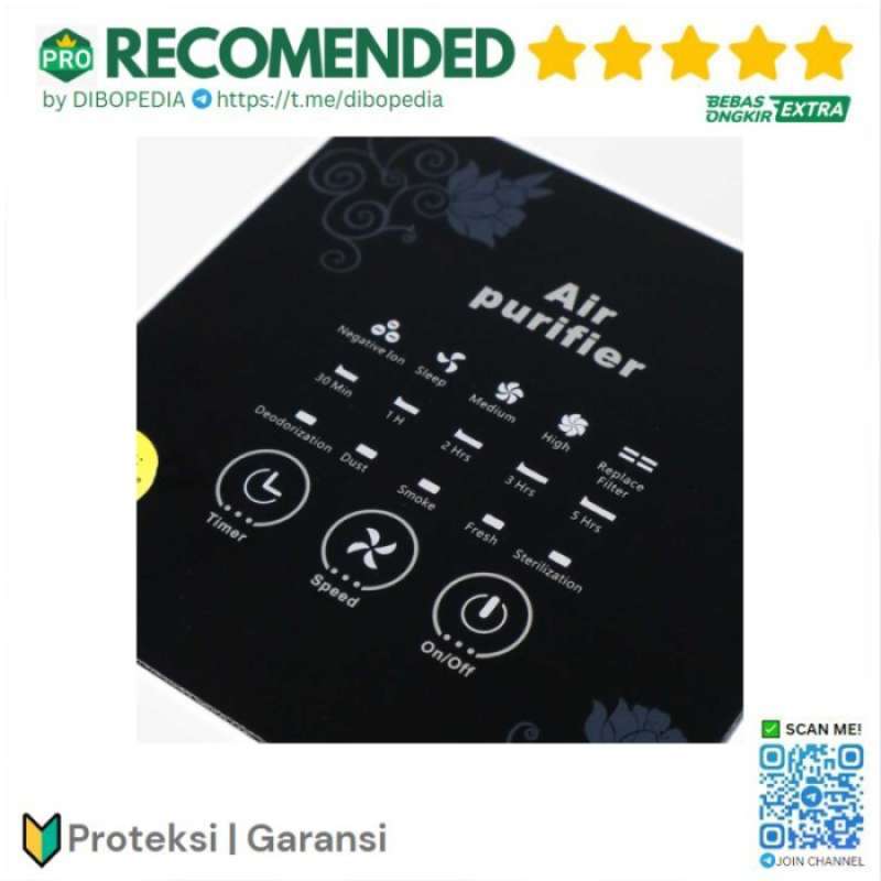 Promo Nobico Pembersih Ion Udara Air Purifier Cleaner - Nbo-J008 Mini Putih Diskon 23% di Seller ...