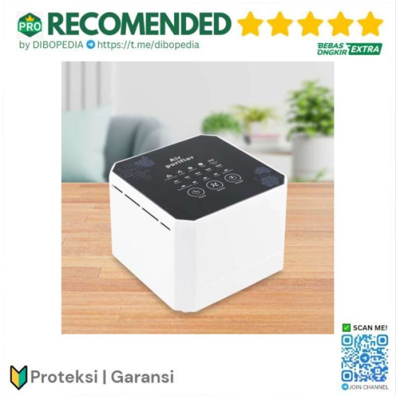 Promo Nobico Pembersih Ion Udara Air Purifier Cleaner - Nbo-J008 Mini Putih Diskon 23% di Seller ...