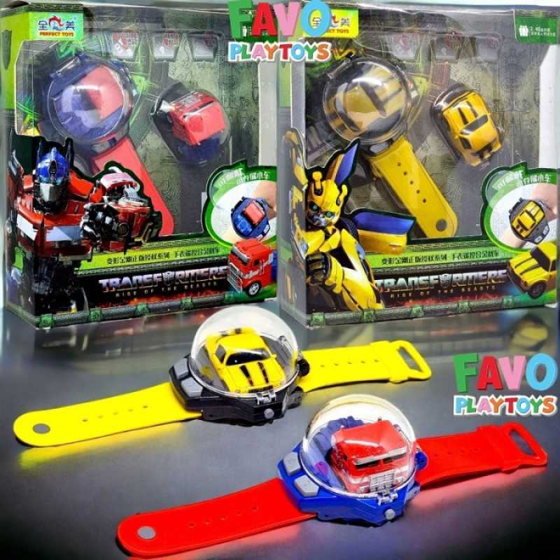 Promo Perfect Toys Rc Watch Transformers Rotb Optimus Prime / Bumblebee ...