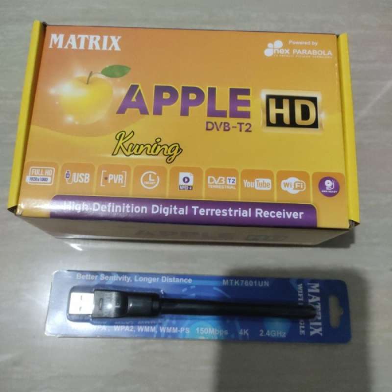 Promo Stb Digital Matrix Dvb-T2 Hd Kuning Terbaik Diskon 11% di Seller ...