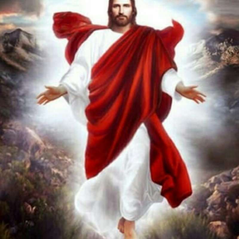 Promo Repro Digital Gambar Jesus Yesus Kristus Lukisan Religious Religi ...
