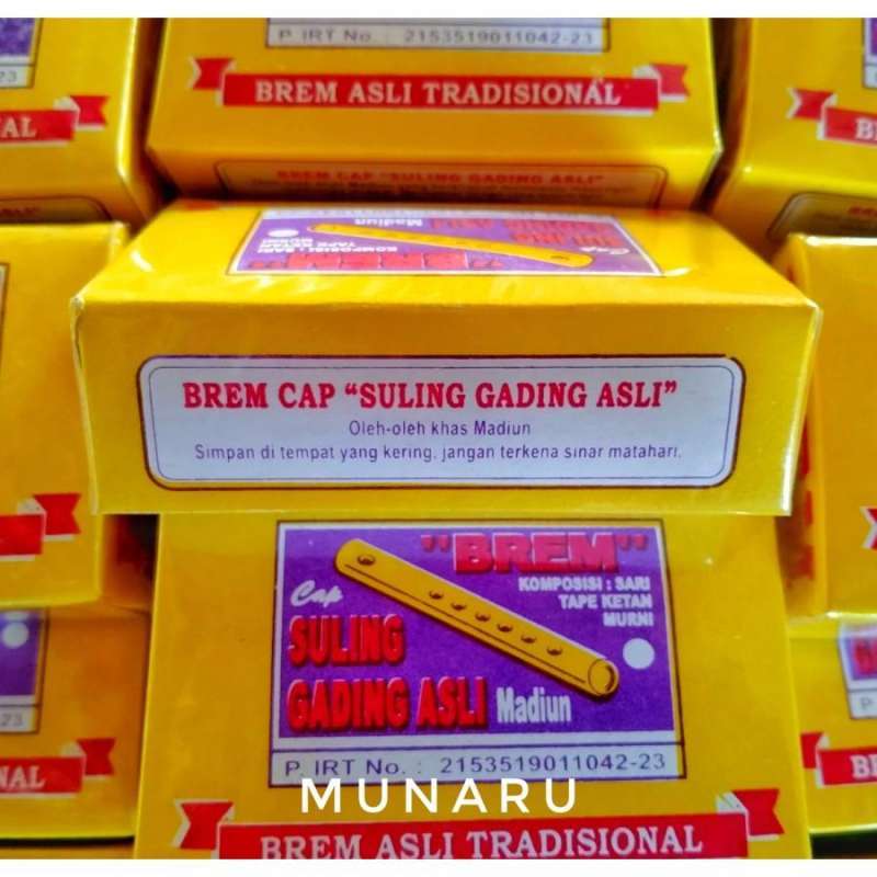 Jual Brem Madiun Cap Suling Gading Asli Tradisional Kecil Di Seller ...